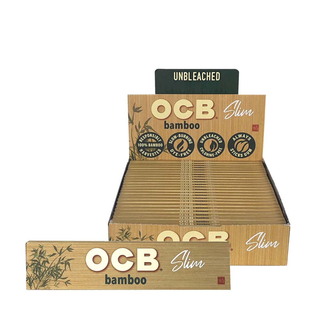OCB Bamboo Slim Rolling Papers - Roll n' Smoke