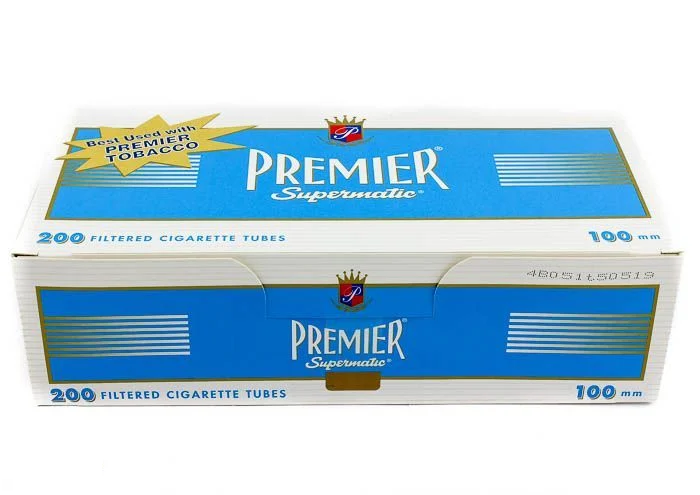 Premier - Tobacco Tubes - Blue 100mm - Roll n' Smoke