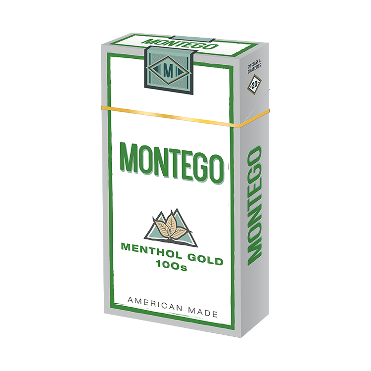 Montego Cigarettes 100s Menthol Gold - Roll n' Smoke