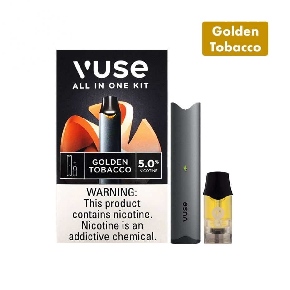 VUSE - All In One Kit Golden Tobacco 5.0% - Roll n' Smoke