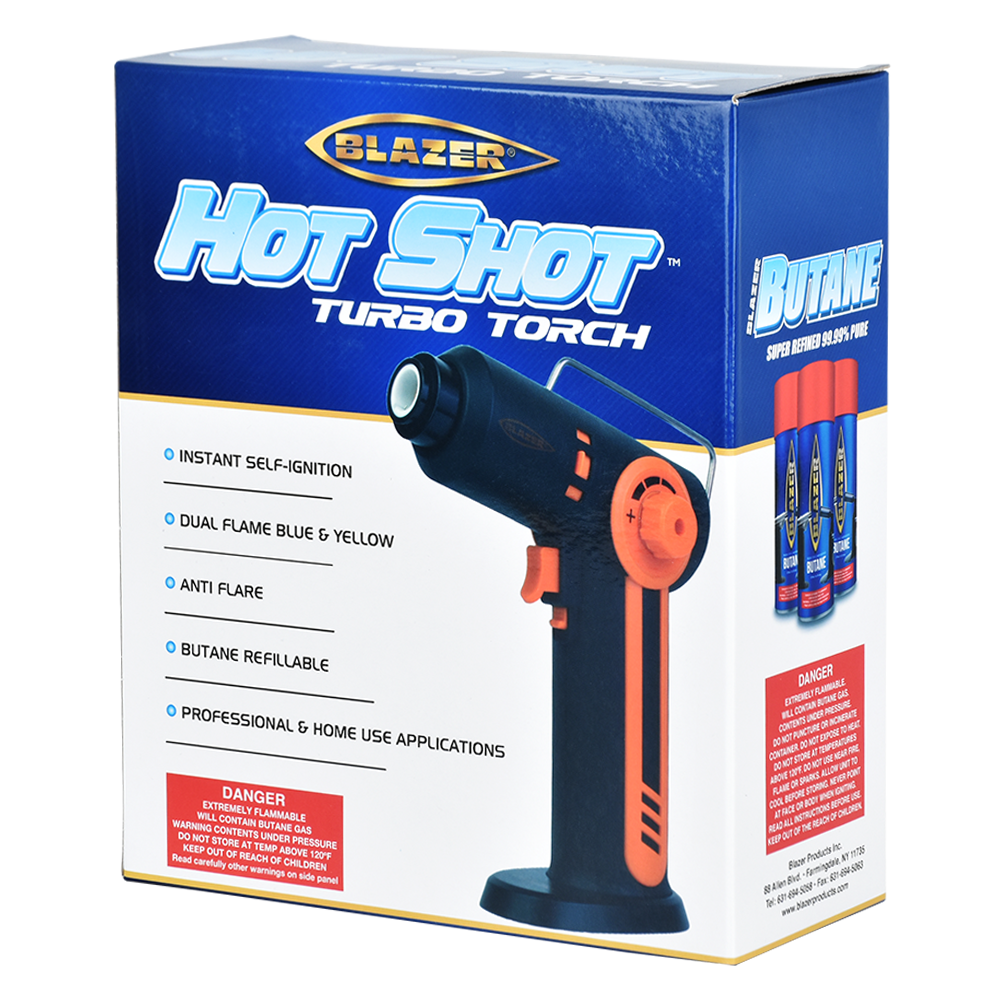 Blazer Hot Shot 7.75" Turbo Torch - Roll n' Smoke