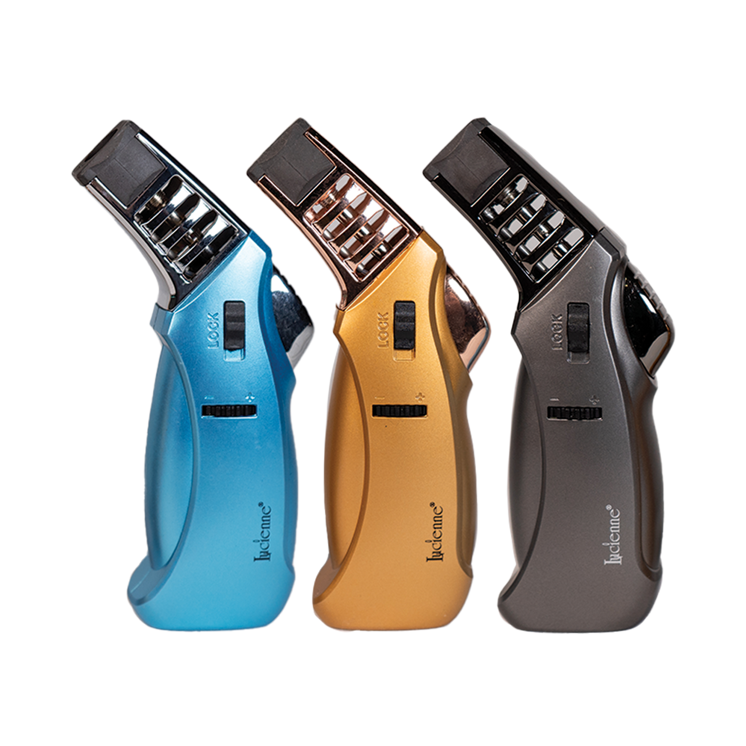 Lucienne Lift Single Flame 5" Torch Lighter - Assorted Colors - Roll n ...