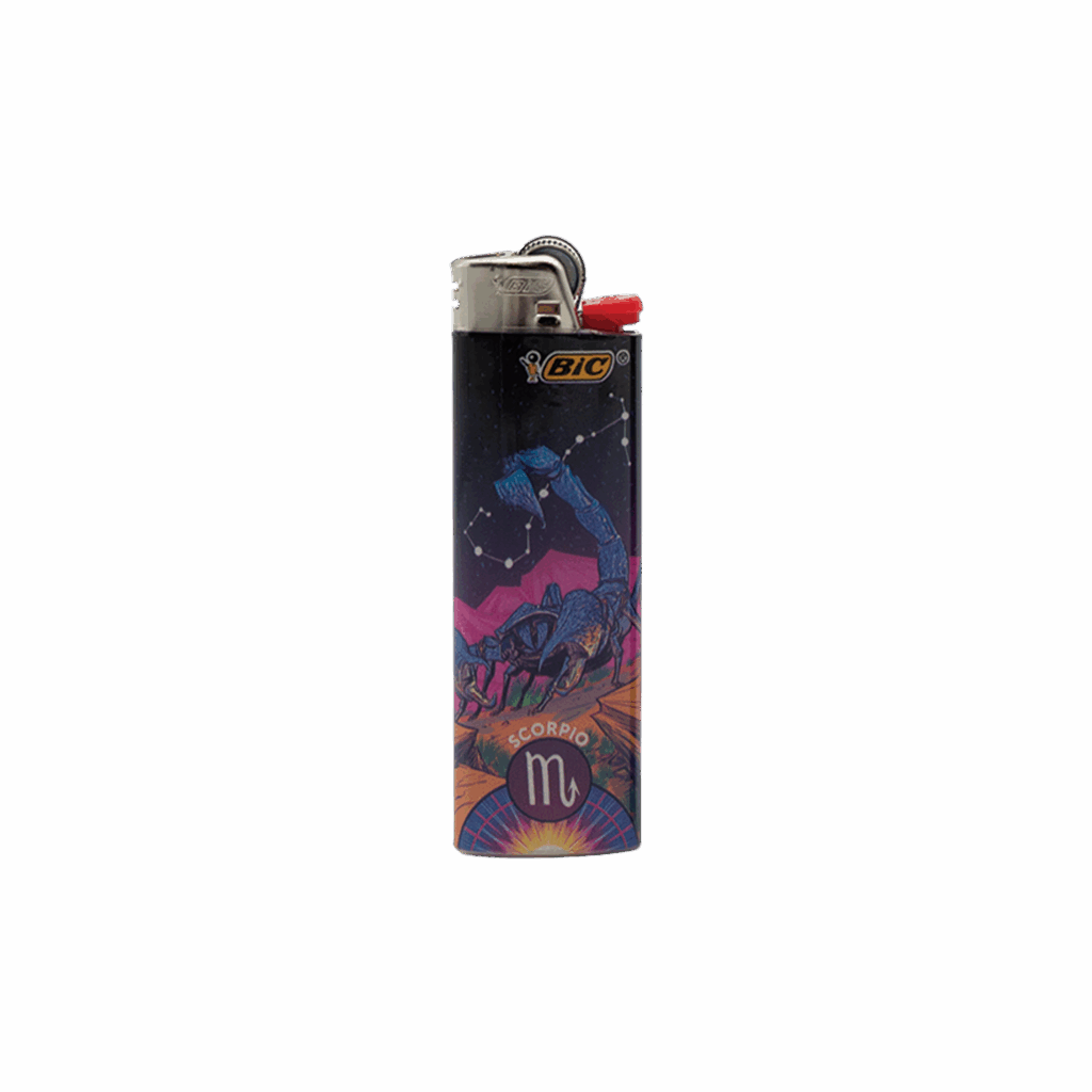 Bic Limited Astrology Lighter - Scorpio - Roll n' Smoke