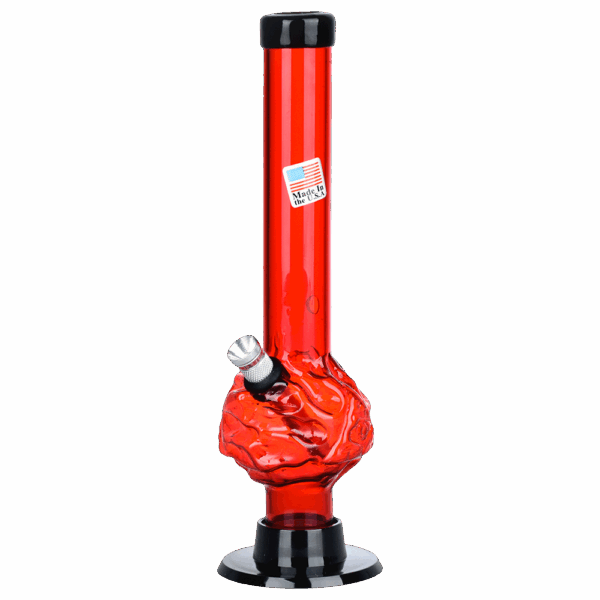 Illuminati Acrylic Water Pipe 8" - Colors Vary - Roll n' Smoke