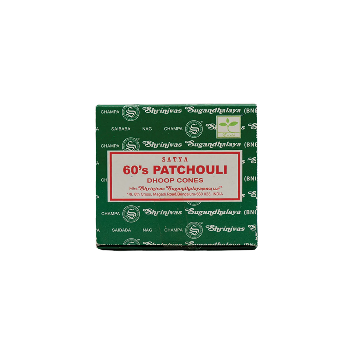 Satya Dhoop Cones - 60s Patchouli - Roll n' Smoke