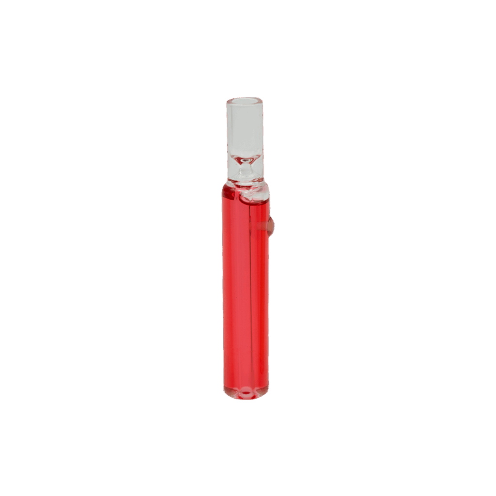 Pastel Glycerin Glass One Hitter - Red - Roll n' Smoke
