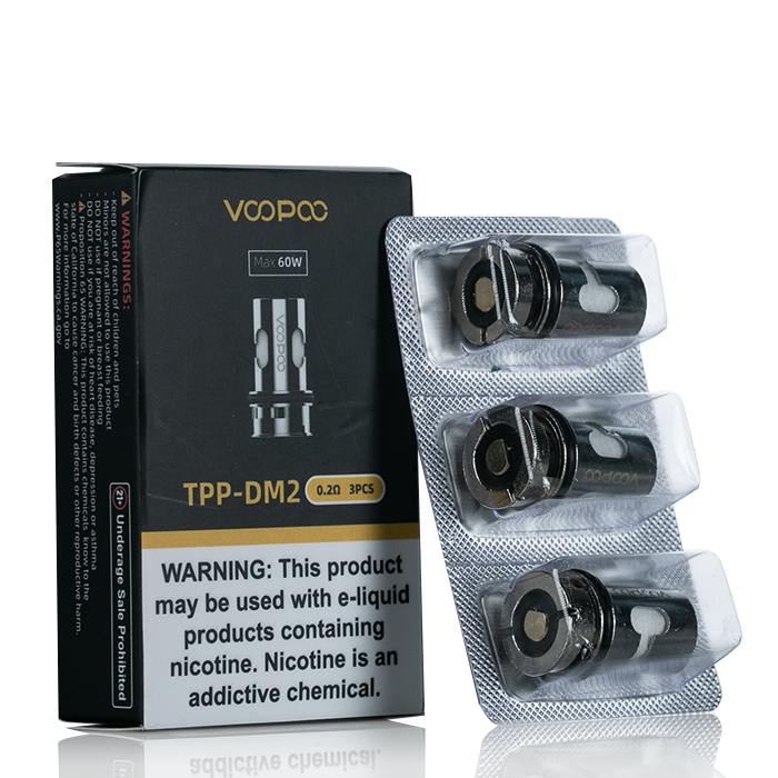 Voopoo TPP-DM2 0.2 Ohm Coils 3 Pack - Roll n' Smoke